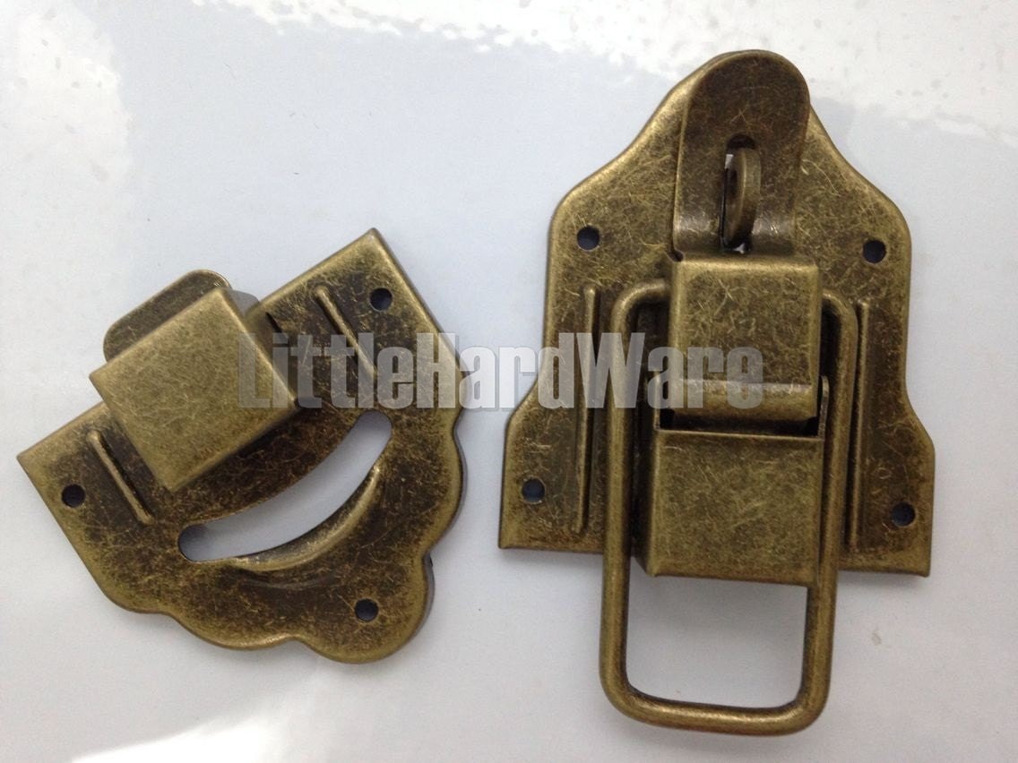 Big Leather Luggage Trunk Senior Hasp Catch Latch - 63mm X 131mm ...