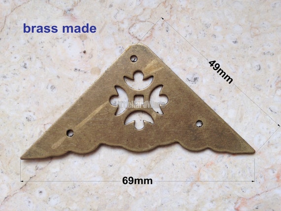 4Pcs Antique Brass color Rich brass made | Etsy