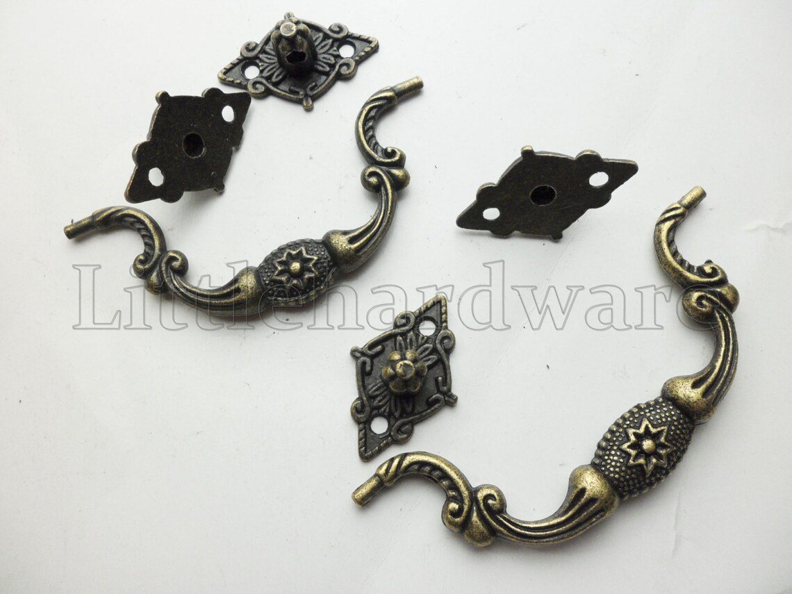 4pcs Two Size Vintage Classic Ancient Court Style Drop Handles | Etsy