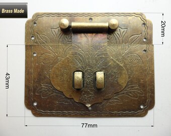 Copper Hasp Buckle Latches Classical Golden Yellow Senior Wine - Etsy