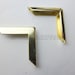 12 Vintage Golden Color Metal Book Corners for - Etsy