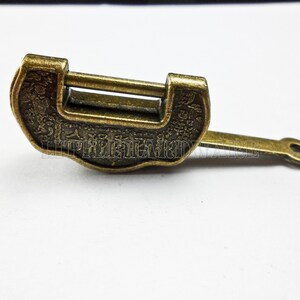 Vintage Style Lucky Wooden Boxes Lock Jewellery Boxes Lock Furniture ...