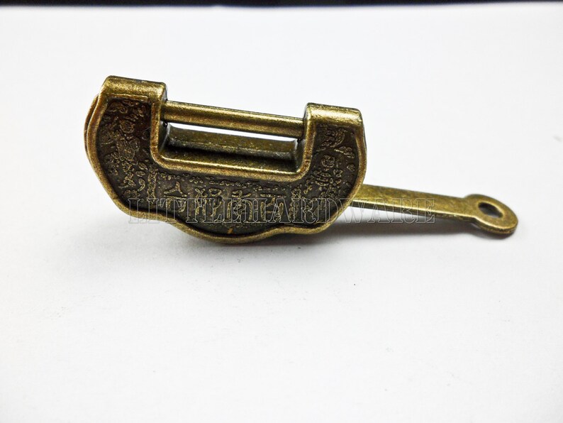 Vintage style lucky wooden boxes lock jewellery boxes lock | Etsy