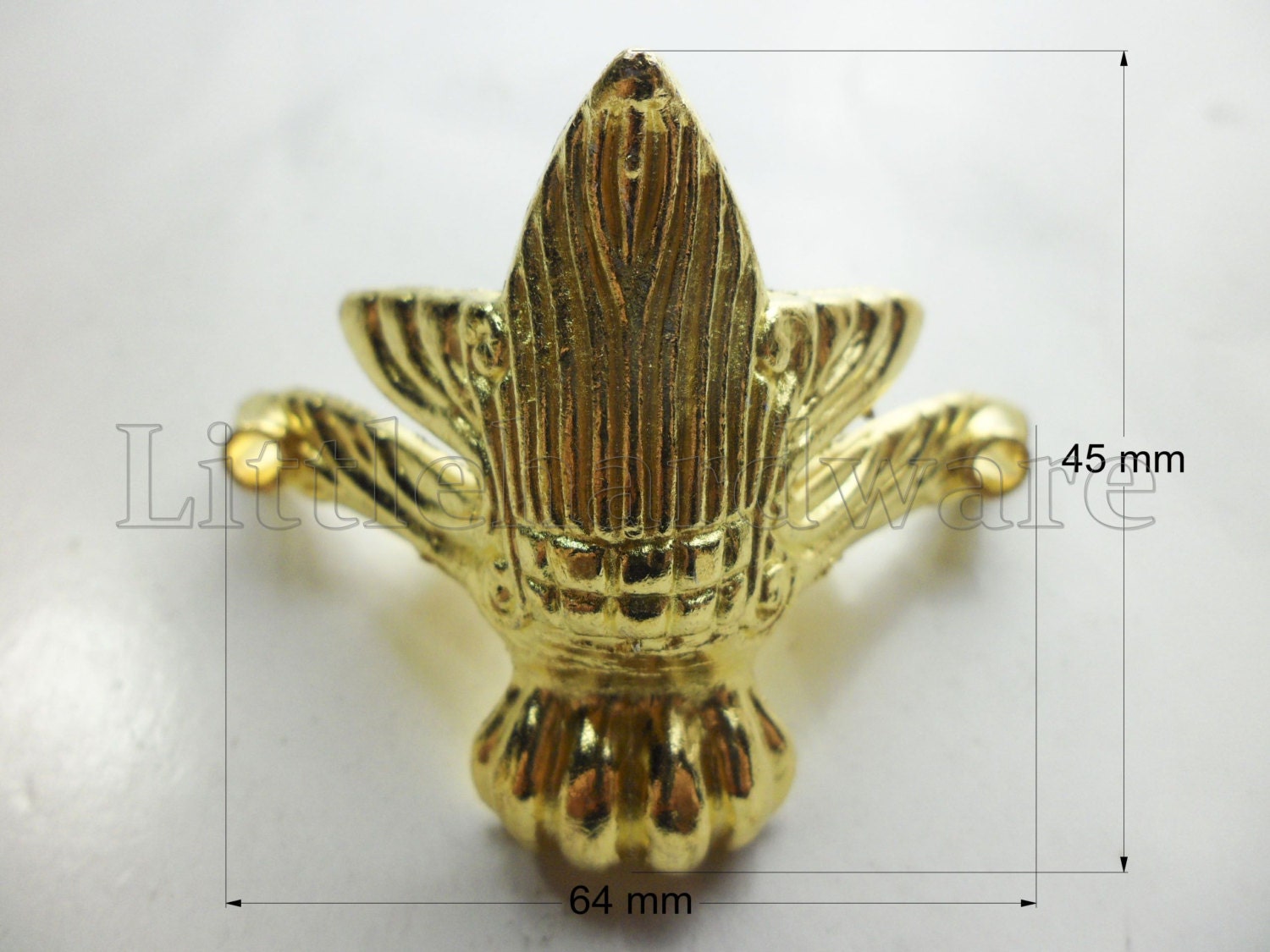 4pcs Big Size 64mm X45mm Metal Box Feet / GOLDEN - Etsy
