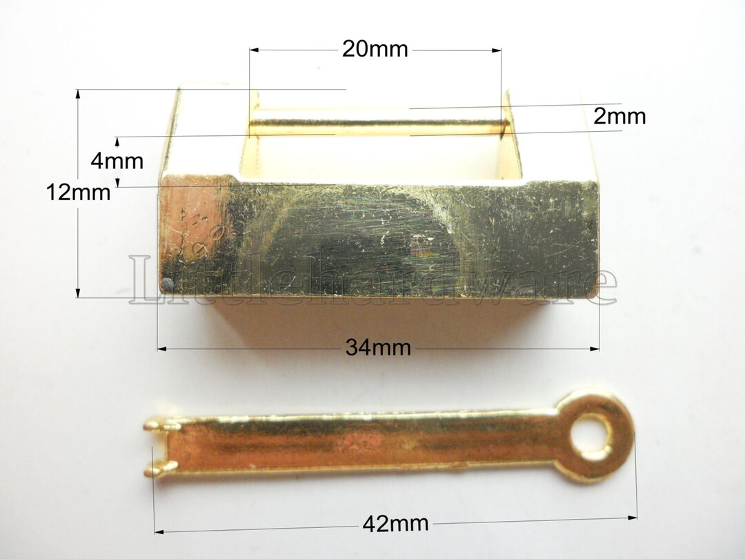 Vintage Style Golden "rich" Wooden Boxes Lock Jewellery Boxes Lock ...