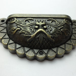 High Quality Metal 90mmx43mm Chinese Dragon Drawer Pulls Cup Pulls ...