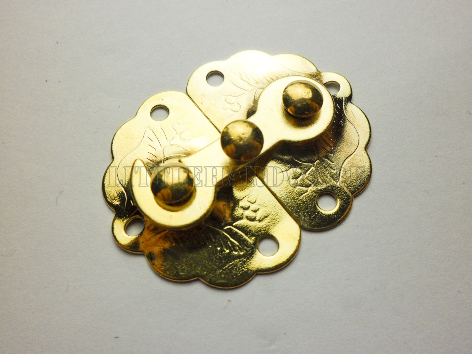 34mmx45mm Golden Lock Latch Small Box Hardware Jewelry Box - Etsy