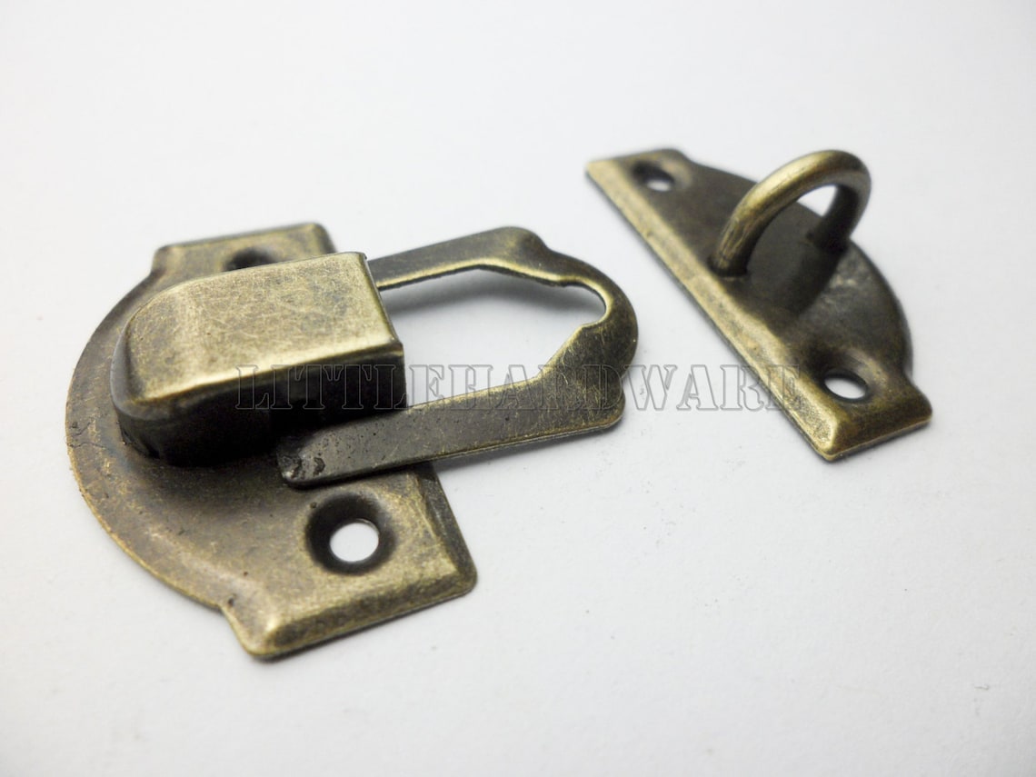 10pcs 27mmx30mm Lock Latch Small Box Hardware Chest Hardware | Etsy