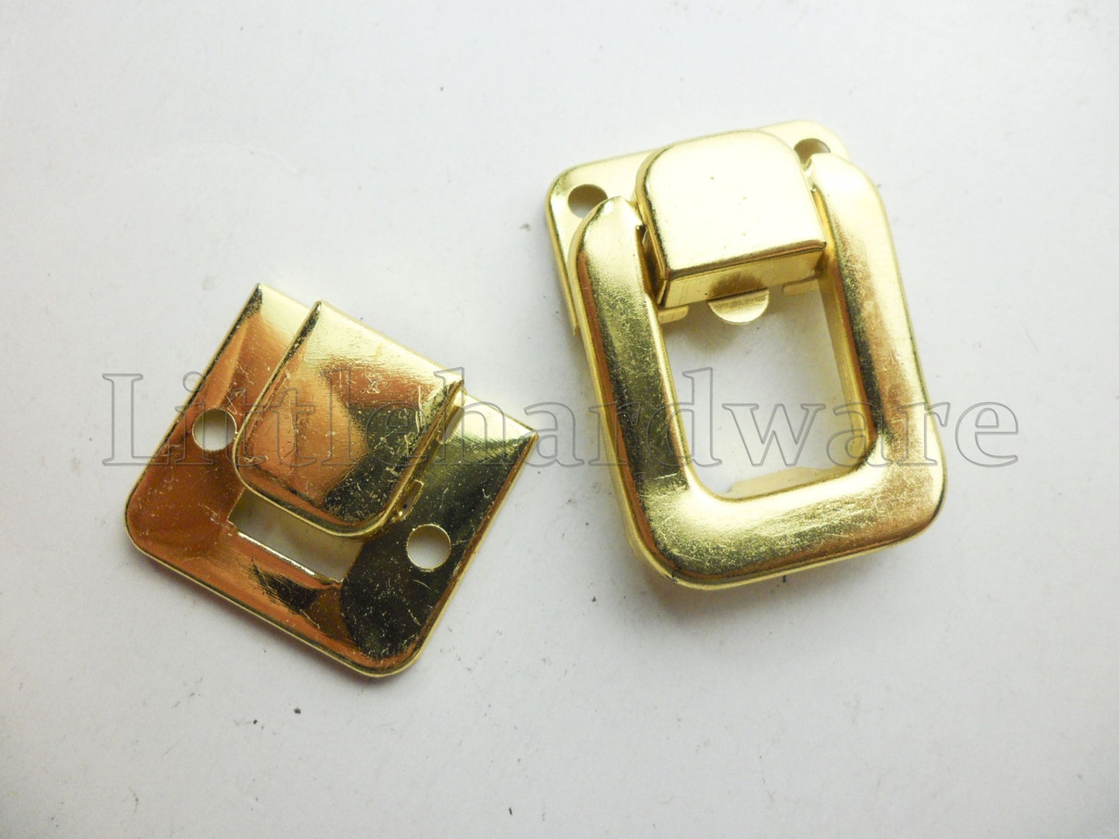 4pcs/10pcs 40mmx27mm Golden Lock Latch / Box Hardware / - Etsy
