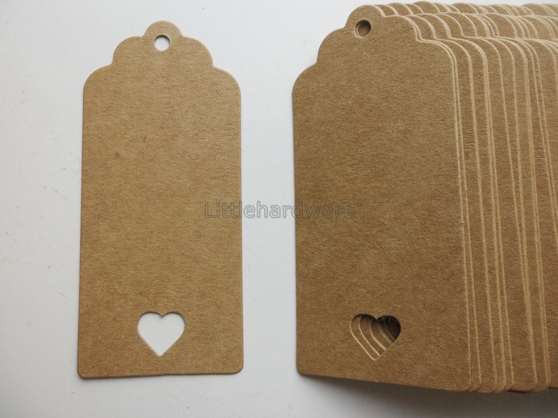 100 Pieces 90mmx40mm Rectangle Blank Printable Tags for - Etsy
