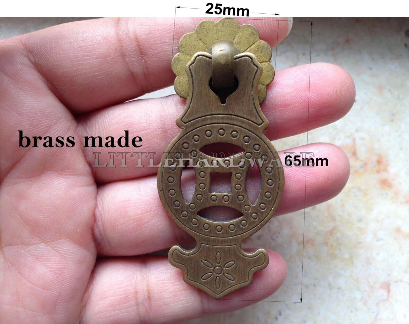 Chinese Brass Made Vintage 65 Mm X 25mm rich - Etsy