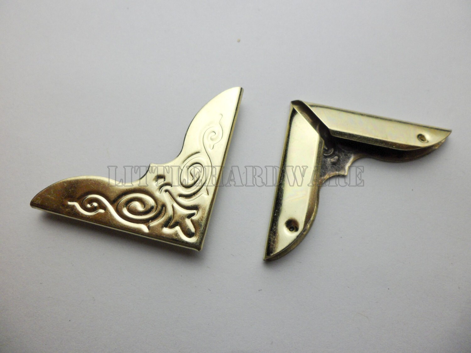 Zwei Größen20 Stück goldene Farbe Metall Buchecken für | Etsy