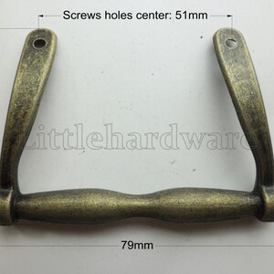 Vintage Classical Simple Style Barrel Pulls / Dresser Drawer Pulls ...