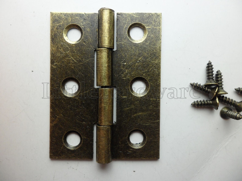 10 Pcs 50mmx38mm Chinese Classical Antique Brass Color Hinges - Etsy