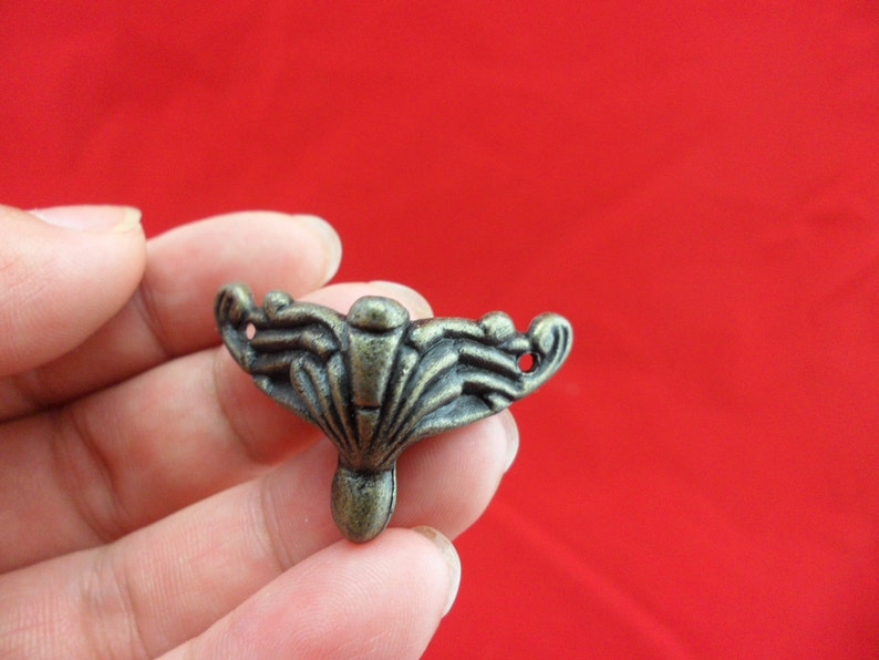 4pcs Chinese 37mmx20mm Eagle Mini Vintage Metal Box Feet Box - Etsy