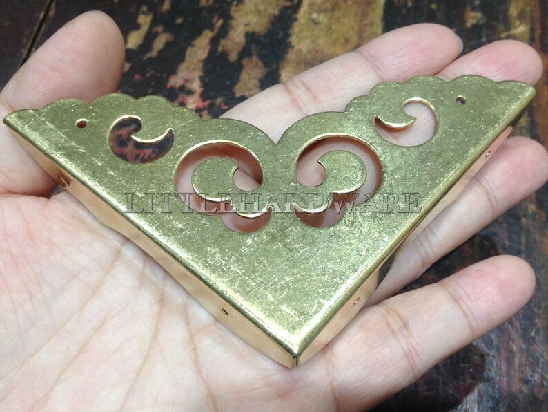 A Pair of High Quality Brass Made Big Size 80mmx80mmx15mm - Etsy