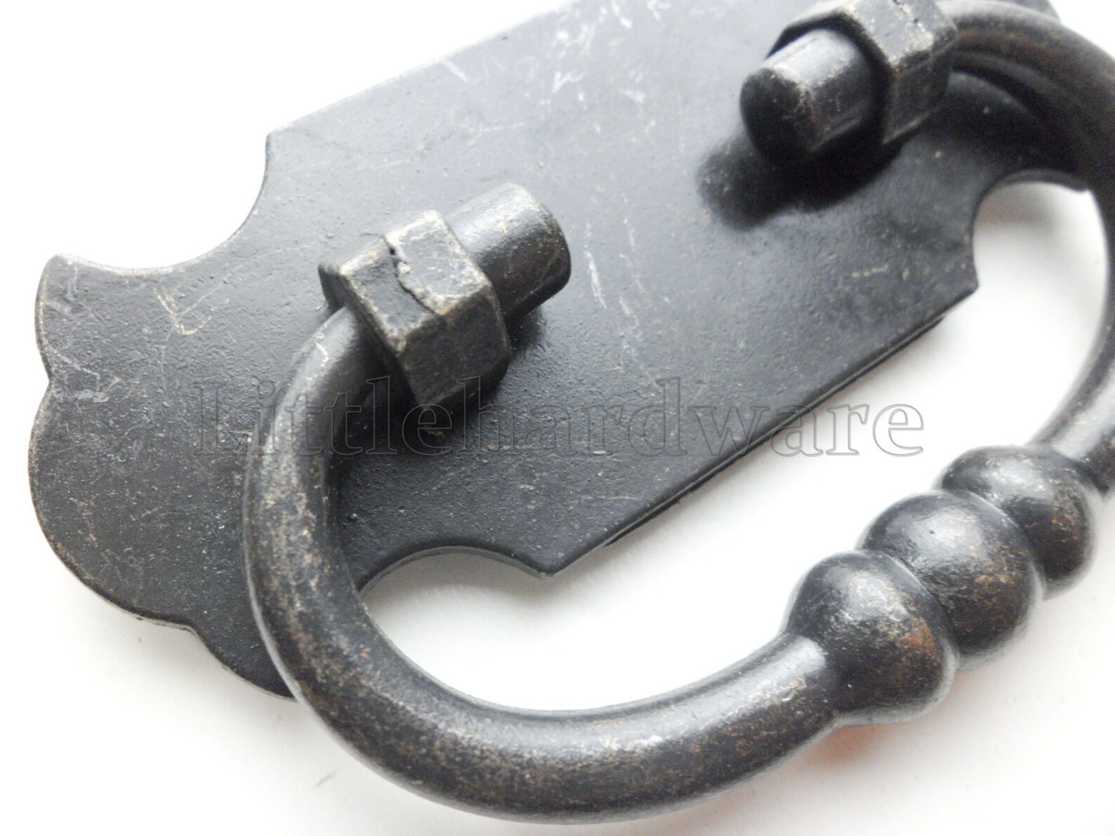 89mm X 56mm Antique Brass High Quality Camphorwood Box Handle / Vintage ...