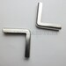 12 Vintage Silver Color Metal Book Corners for Bookbinding,scrapbooking ...