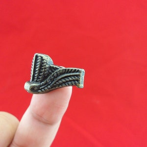 4pcs Chinese 27mmx16mm Vintage Tiger Paws Mini Metal Box Feet Box ...