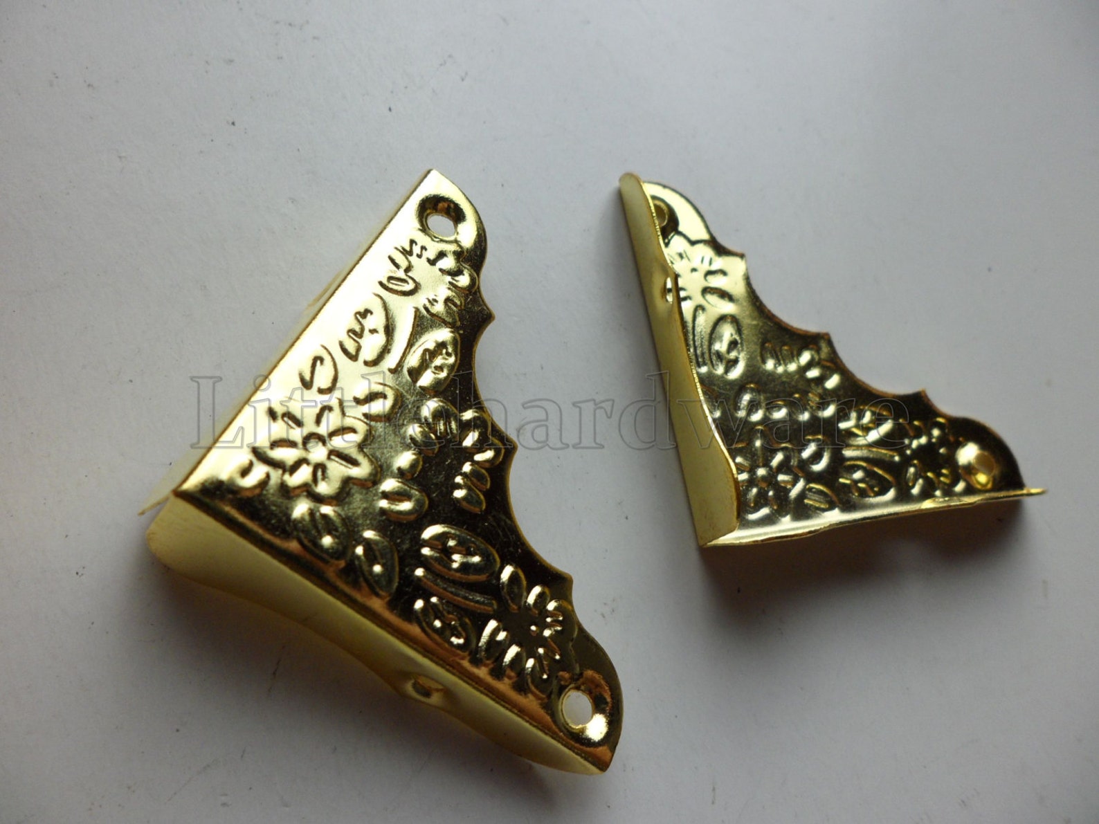 4PCS Golden Color Flower Box Corners Decorative Corner - Etsy