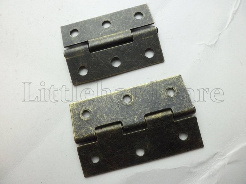 2 Pcs Metal Box Hinges Cupboard Hinges Door Hinges Parliament - Etsy