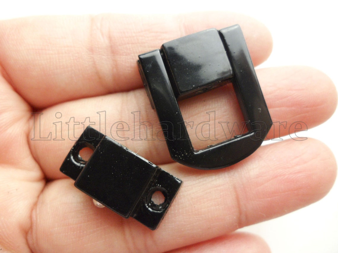 High Quality 25mmx20mm Lock Latch Small Box Hardware Jewelry | Etsy