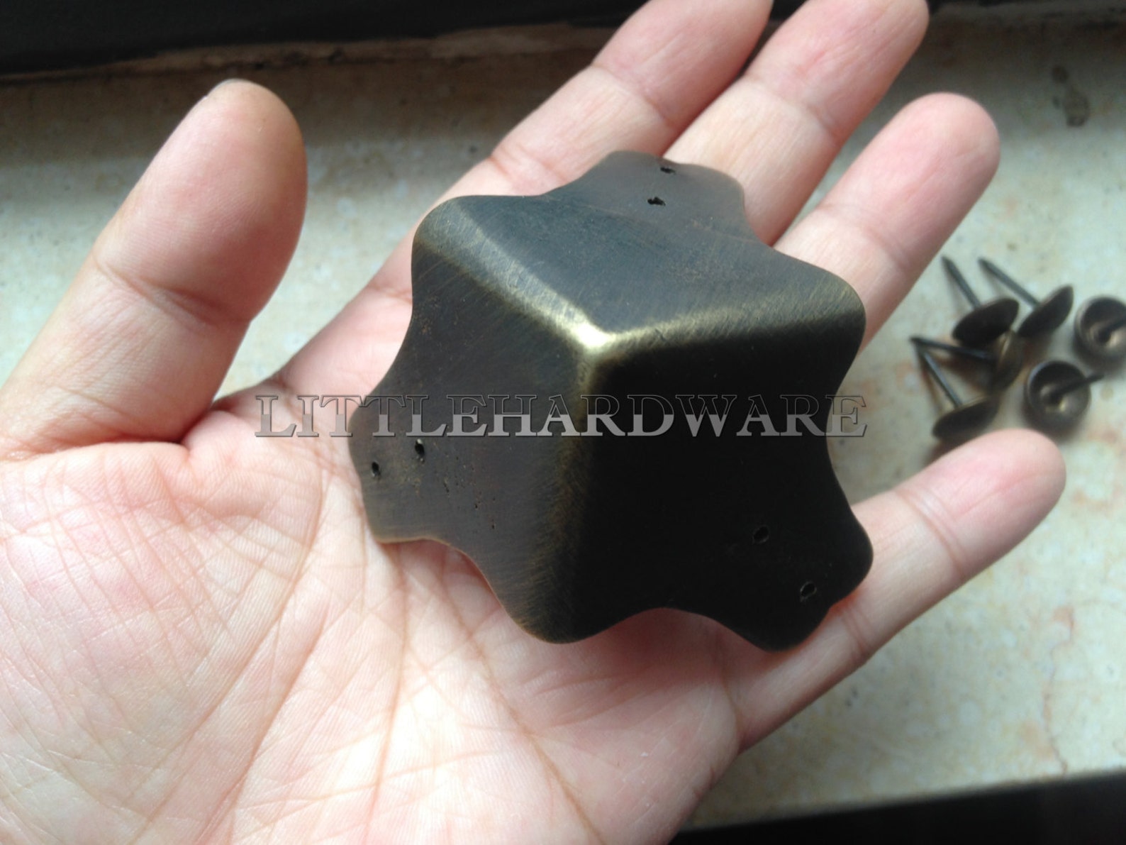 1 Pc 2 Thick Antique Brass Color/brass Color Ornate - Etsy