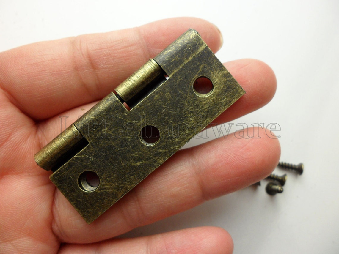 10 Pcs 50mmx38mm Chinese Classical Antique Brass Color Hinges - Etsy