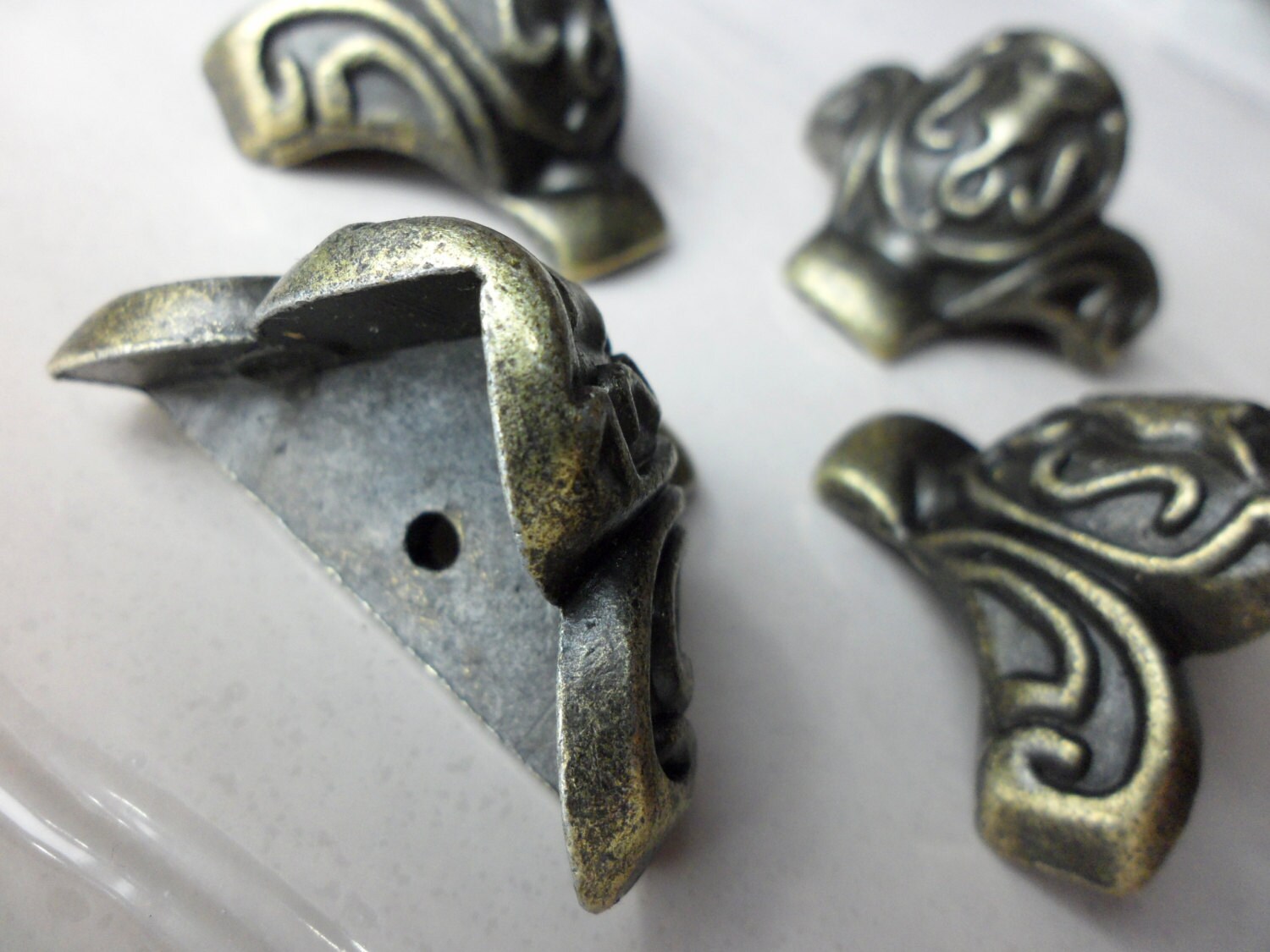 4pcs 38mmx23mm Vintage Monkey Metal Box Feet Box Corner Corner - Etsy