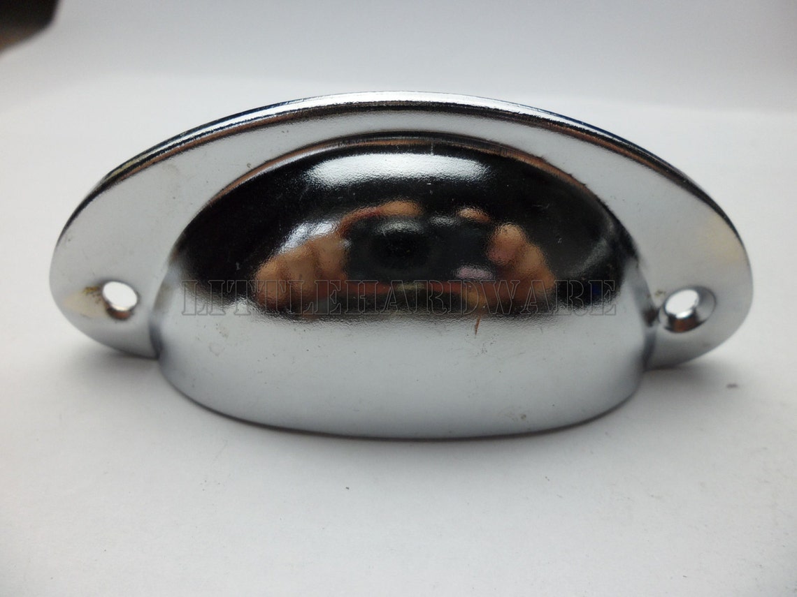 82mmx35mm Silver Color Metal Classic Cup Pulls Drawer Pulls - Etsy