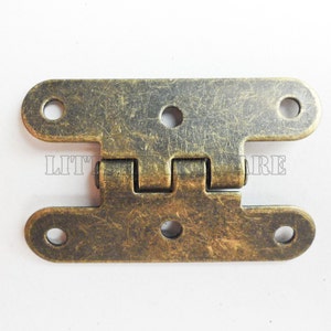 10 Pcs Old Style Chinese Classical Metal Made Vintage Hinges /cabinet ...