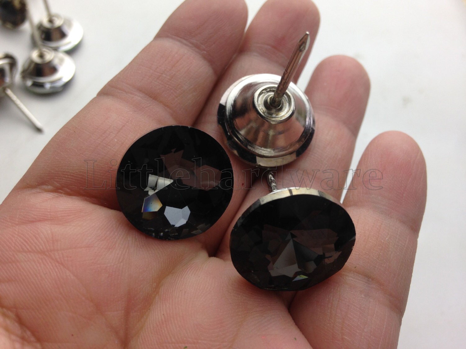 10pcs 20mm Three Color Crystal Glass Decorative Upholstery - Etsy