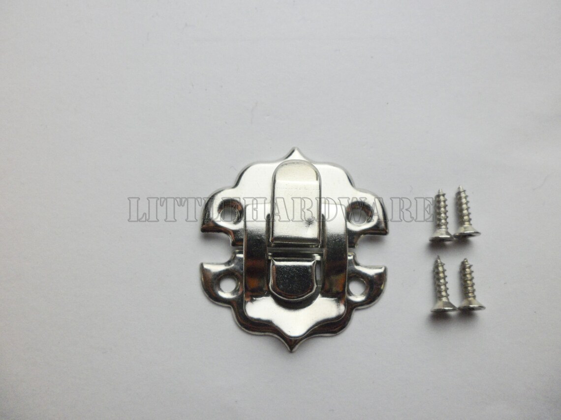 10Pcs 30mmX30mm silver small box hardware/ jewelry box latch | Etsy