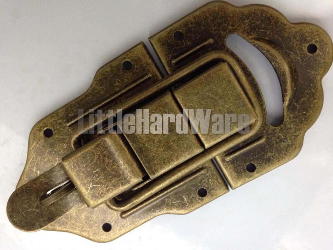 Big Leather Luggage Trunk Senior Hasp Catch Latch - 63mm X 131mm ...