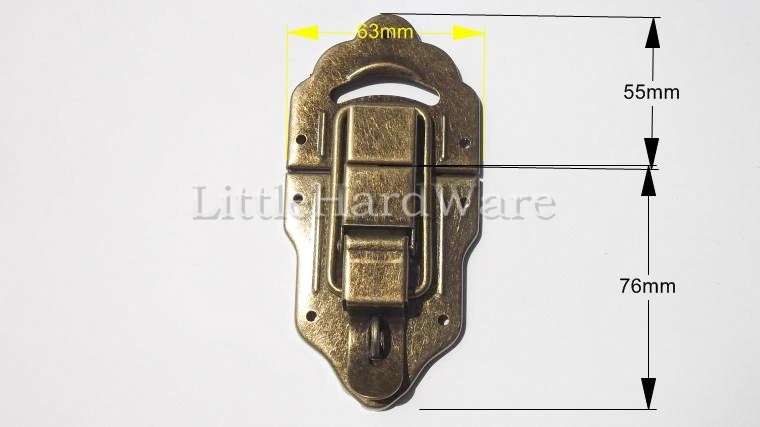 Big Leather luggage trunk Senior Hasp Catch Latch 63mm X | Etsy