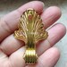 4pcs Golden Chinese Vintage 31mm X43mm Metal Box Feet Leaf - Etsy