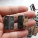 10 Pcs Silver 180 Degree Round Corners Hinges / Metal Hinges / - Etsy