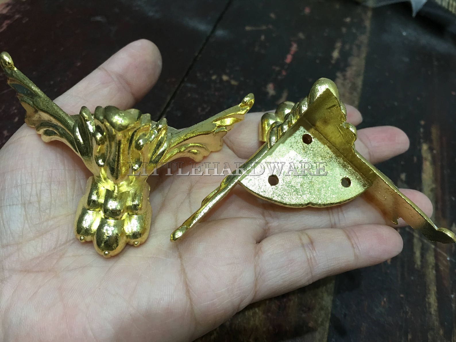1PC/4PCS Large Golden Color 83mm X42mm Tiger Claws With Wings - Etsy