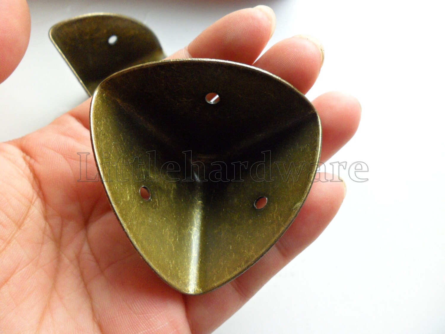 4PCS Huge Vintage Antique Brass Color Box Corners Decorative - Etsy