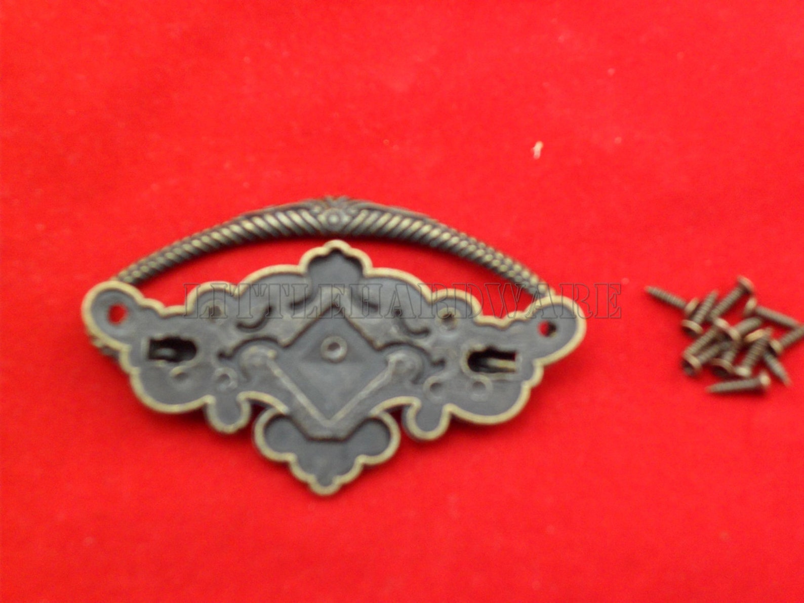 Vintage 73mm X 45mm Crown of Stars Style Dresser Drawer Pulls - Etsy