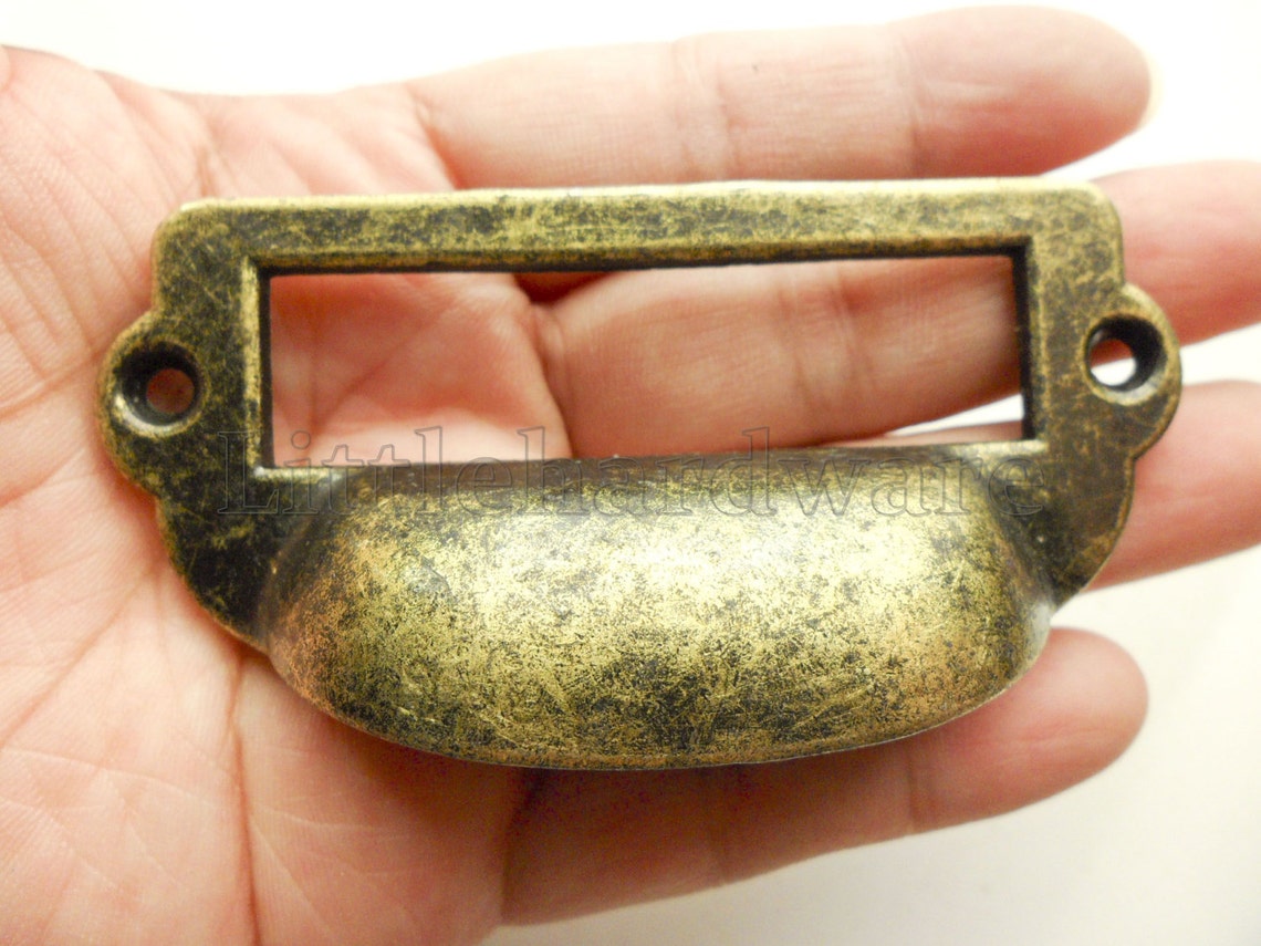 High Quality Antique Brass Color 82mmx40mm Cabinet Hardware - Etsy