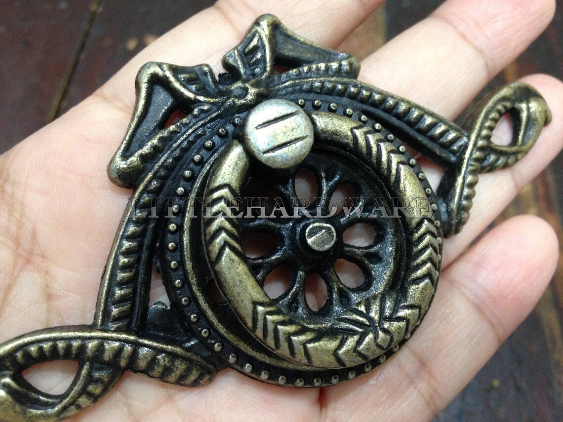 Chinese Metal 99mmx54mm dragon Pull Ring Vintage - Etsy