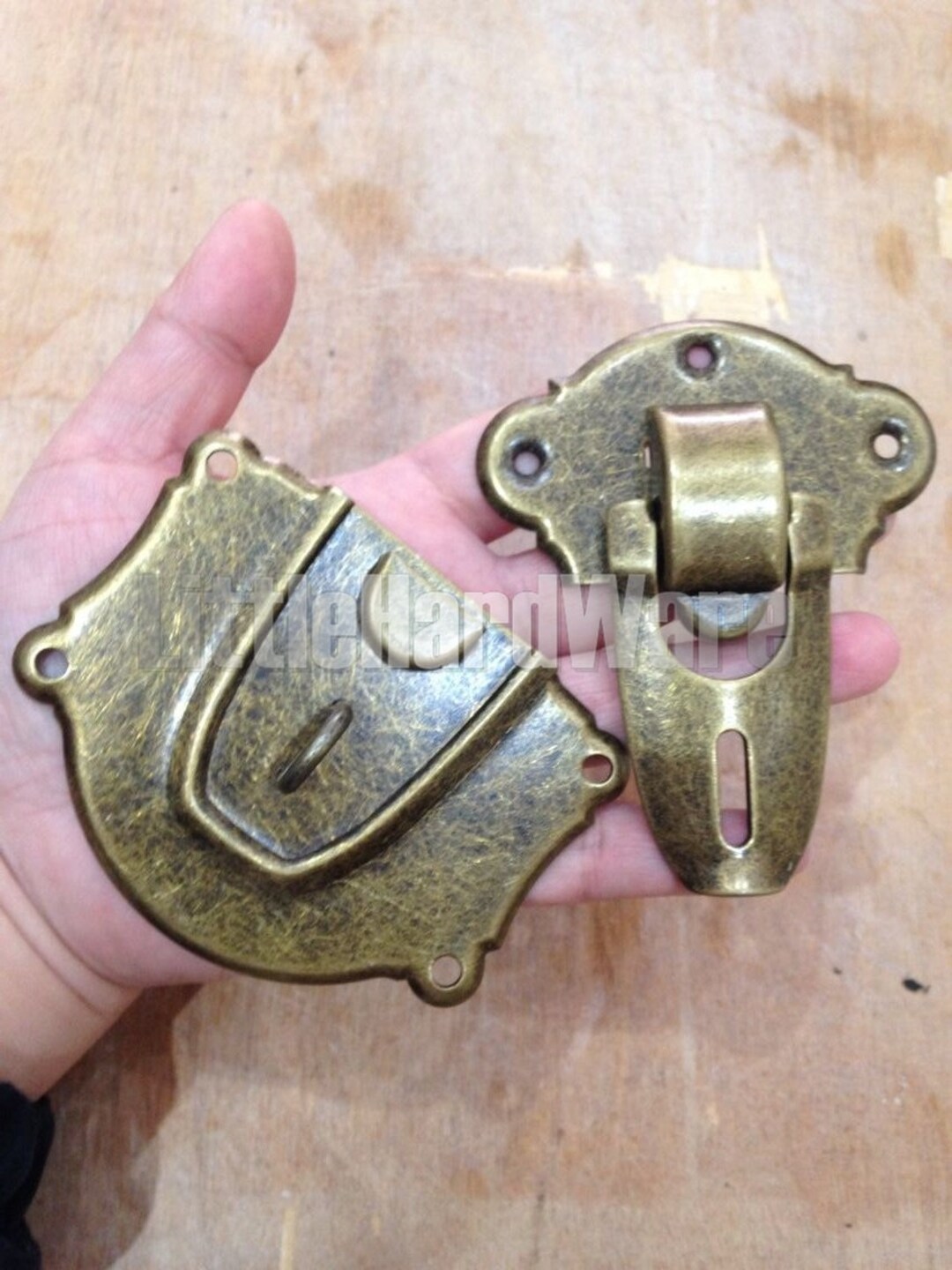 Big Leather Luggage Trunk Senior Hasp Catch Latch - 92mm X 118mm ...