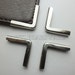 12 Vintage Silver Color Metal Book Corners for Bookbinding,scrapbooking ...