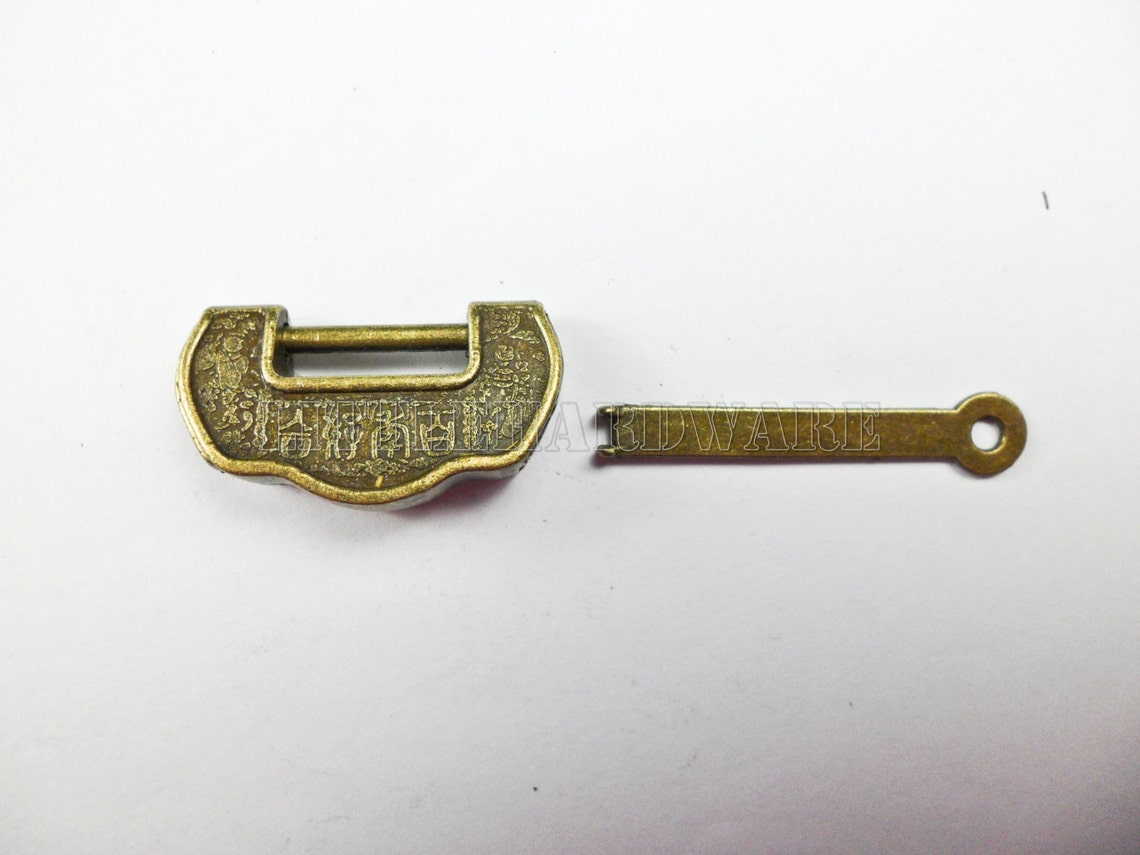 Vintage Style Lucky Wooden Boxes Lock Jewellery Boxes Lock - Etsy