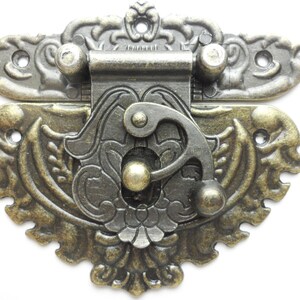 86mmx75mm Lock Latch Small Box Hardware Jewelry Box Latch Gift Boxes ...