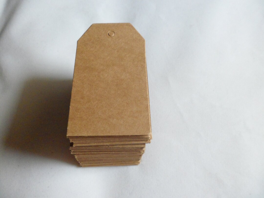 100 Pcs 70mmx40mm Rectangle Blank Printable Tags for Wedding Favors ...