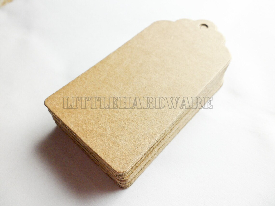 150pcs Large Rectangle Blank Printable Tagskraft Luggage Tags - Etsy