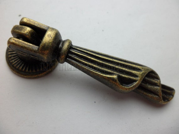 Chinese Metal 60mm X 19mm Pendant Knobs Vintage Drawer Pulls | Etsy