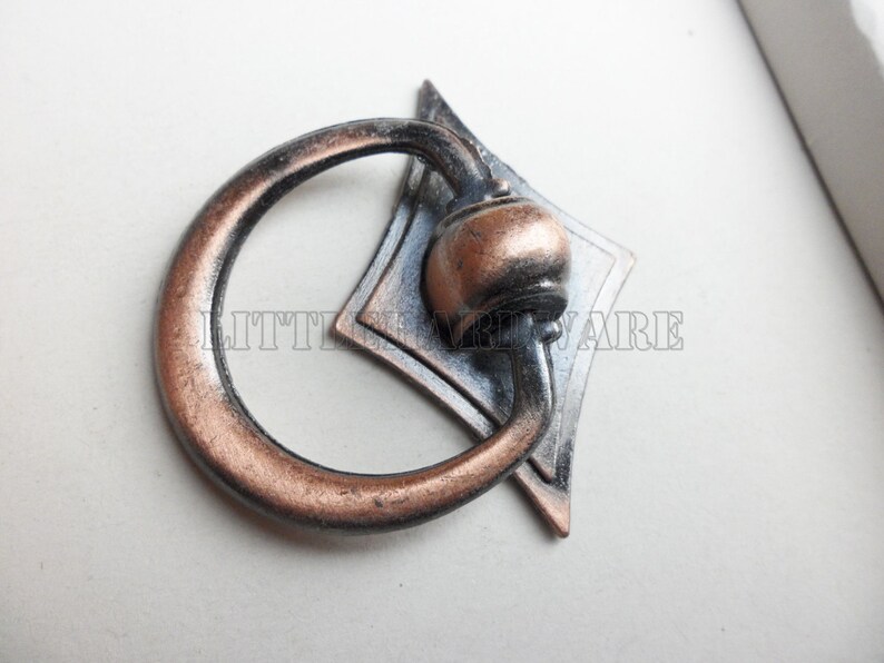 Chinese Metal 43mm X 28mm Rope Pull Ring Vintage Drawer Pulls - Etsy